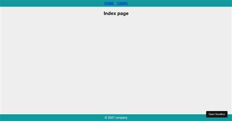 React Codesandbox
