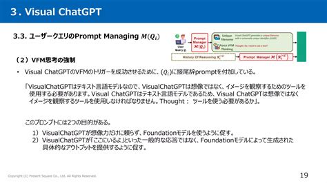 【dl輪読会】visual Chatgpt Talking Drawing And Editing With Visual Foundation Models Ppt