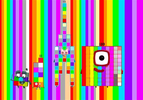 Imagine A Different Universe Where All Numberblocks Are Rainbows Fandom