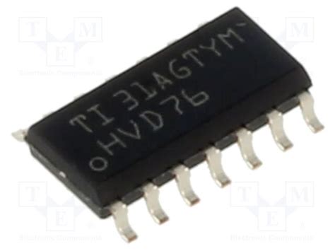 Sn65hvd76d Texas Instruments Ic Interface Transceiver Full Duplex