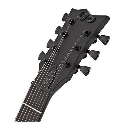 Esp Ltd Viper 7 Black Metal Baritone 7 String Black Satin At Gear4music