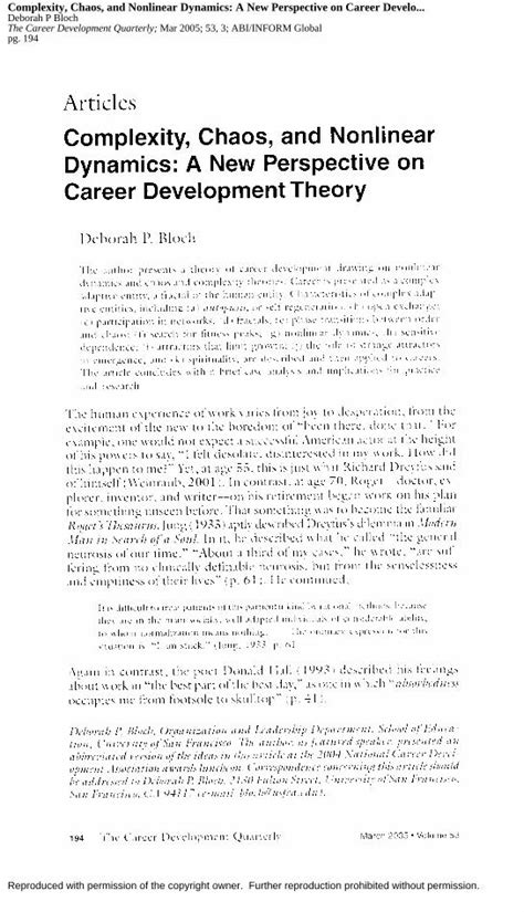Pdf Complexity Chaos And Nonlinear Dynamics A New · Reproduced