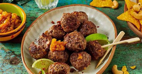 Almôndegas Tex Mex Com Chutney De Alperce E Malagueta Receita Kikkoman
