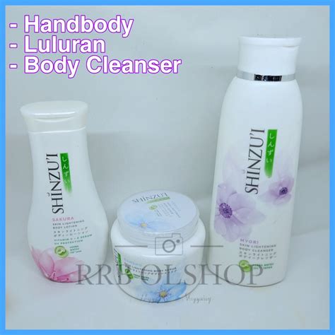 Jual Paket Shinzui 3 In 1 Bpom Body Scrub Shinzui 120gr Body Lotion