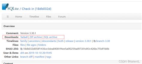 Sqlite下载历史版本 Csdn博客