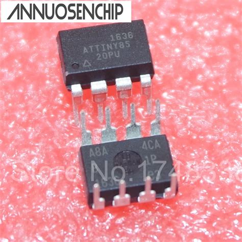 Free Shipping 10PCS ATTINY85 20PU ATTINY85 ATTINY85 PU DIP 8 NEW ORIGINAL