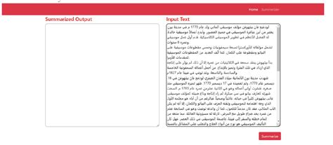 github ahmedsoliman1999 arabic text summarization graduation team