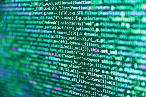 Shallow Depth Of Field Effect The Concept Of Modern Technology And Site Development Real Css