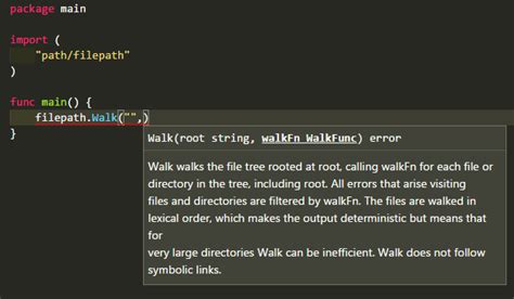 Hints For Defined Types · Issue 1273 · Microsoftvscode Go · Github