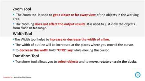 std 11 computer chapter 2 animation tool synfig part 2 different tools in synfig pptx