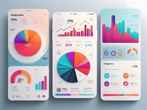 Premium Ai Image Mobile App Infographic Template With Modern Design