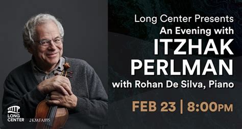 Long Center Itzhak Perlman Sold Out Kmfa 895 Austins Classical