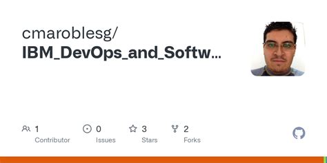 github cmaroblesg ibm devops and software engineering