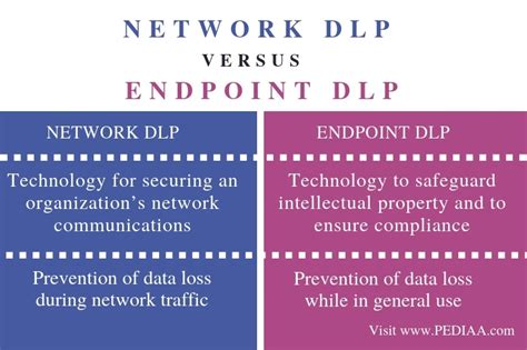 What is the Difference Between Network DLP and Endpoint DLP - Pediaa.Com