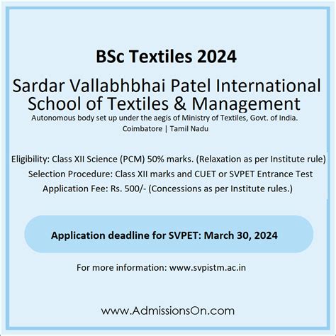 BSc Textiles