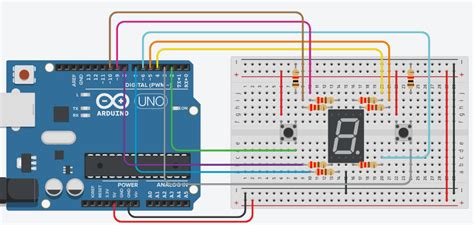 arduino ile seven segment sayaç uygulaması blogkod