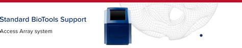 access array system support standard biotools
