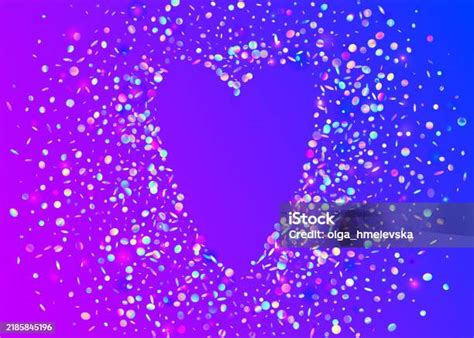 네온 효과 홀로그램 종이 보라색 디스코 버스트 무지개 빛깔의 반짝이 레이저 생일 크리스탈 3d 텍스처 현대 배너 디지털 디자인 블루 네온 효과 0명에 대한 스톡 벡터 아트