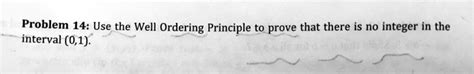 solved problem 14 use the well ordering principle to prove that there