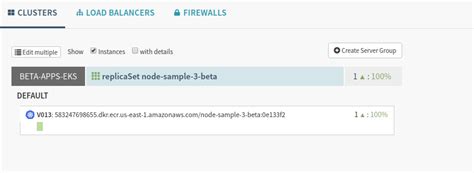 Infrastructure Cluster View Doesnt Show Created Server Groups In Some Applications Issue
