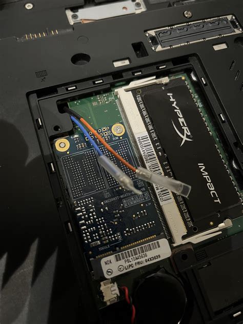 Blue And Orange Wire Inside T430 Anyone Know What They Do R Thinkpad