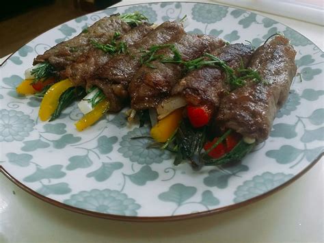 인삼소고기편채