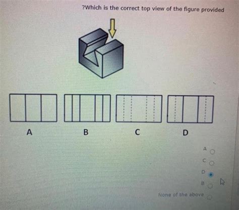 Solved For The Multi View Projections Shown Below Select