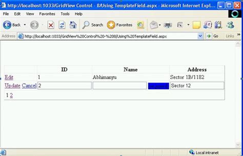 Gridview Control In Aspnet Part 8