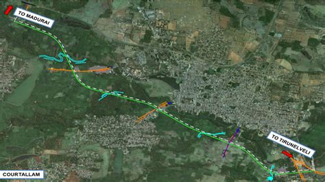 Landtechindia Projects Bypass Road For Tenkasi Town