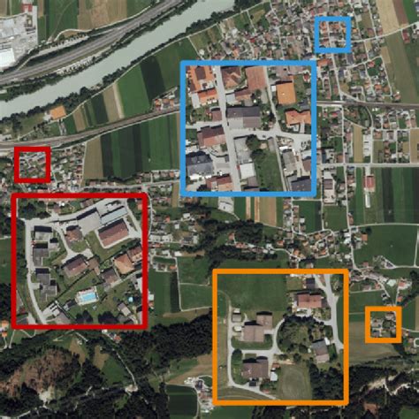 aerial image in the inria dataset spatial resolution 0 3 m pixel and