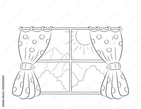 Window Coloring Pages