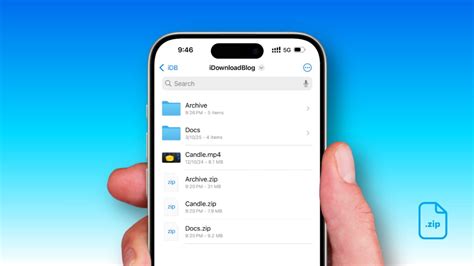 How To Create And Open Zip Files On Iphone Or Ipad