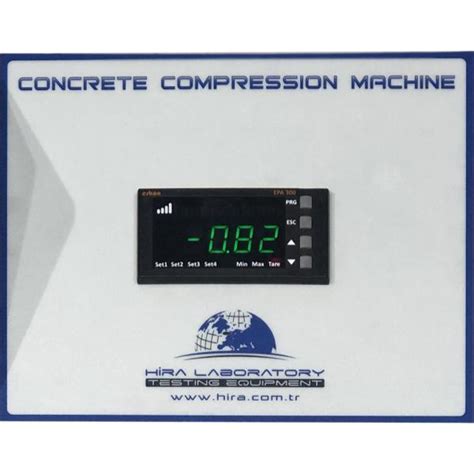SEMİ AUTOMATİC CONCRETE COMPRESSİON TESTİNG MACHİNE