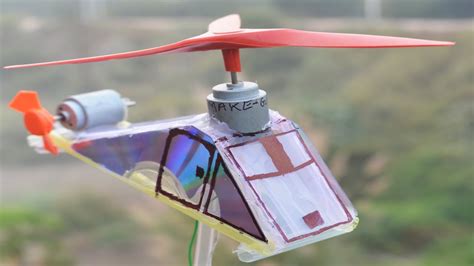 how to make flying helicopter at home youtube