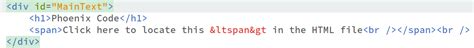 quick edit phoenix code docs