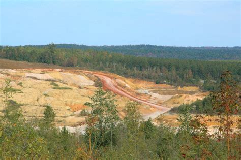 Kaolin Mining Wilkinson County Vanishing Georgia Photographs By Brian Brown