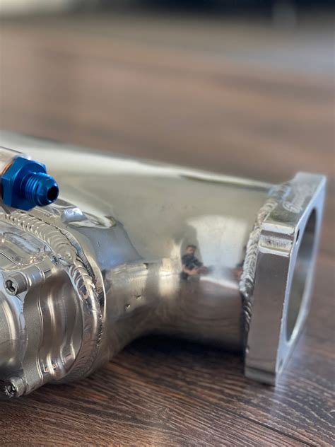 Toyota 2jz Gte And 2jz Ge Supra Aristo Cnc Billet Intake Manifold Plenum Speedtek Auto Racing