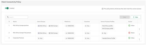 Configuring The Client Connectivity Policy Cato Learning Center