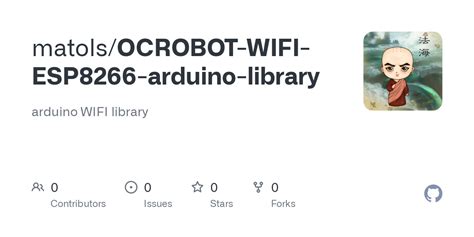 GitHub Matols OCROBOT WIFI ESP Arduino Library Arduino WIFI Library