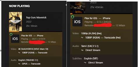 hardware encoding not working r plex