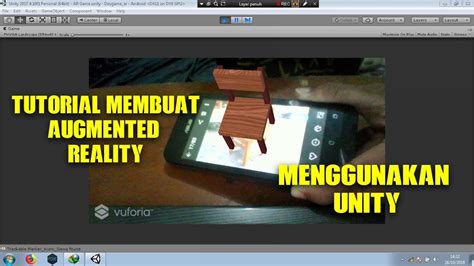 cara membuat augmented reality unity 3d youtube