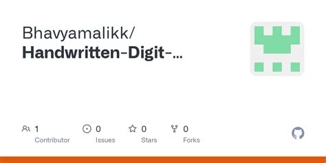 GitHub Bhavyamalikk Handwritten Digit Classification