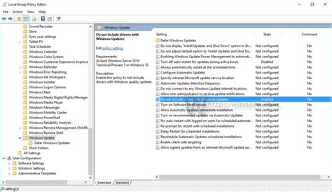 How To Turn Off Driver Updates In Windows Update In Windows