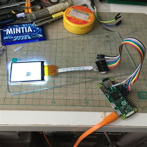 Connect Lcd To Raspberry Pi Without Breakout Board 9 Steps With