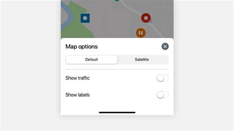 Change Map View Reveal Help Center