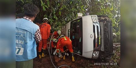 Dvb ထားဝယ်မြို့ ဇဟာရွာတွင် ခရီးသည်တင်ယာဉ်တိမ်းမှောက်၊ ၁ ဦး သေဆုံးပြီး