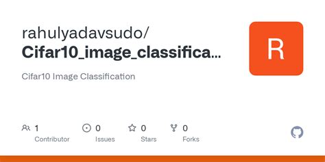 GitHub Rahulyadavsudo Cifar Image Classification With GUI Cifar Image Classification
