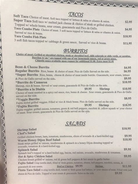 Menu At Tortilla Flats Restaurant Rio Vista