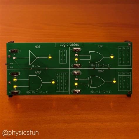 Physicsfun On Instagram Interactive Logic Gate Display The Most
