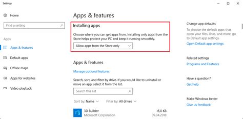 Troubleshooting Problems With Installation Of Applications From Outside The Windows Store